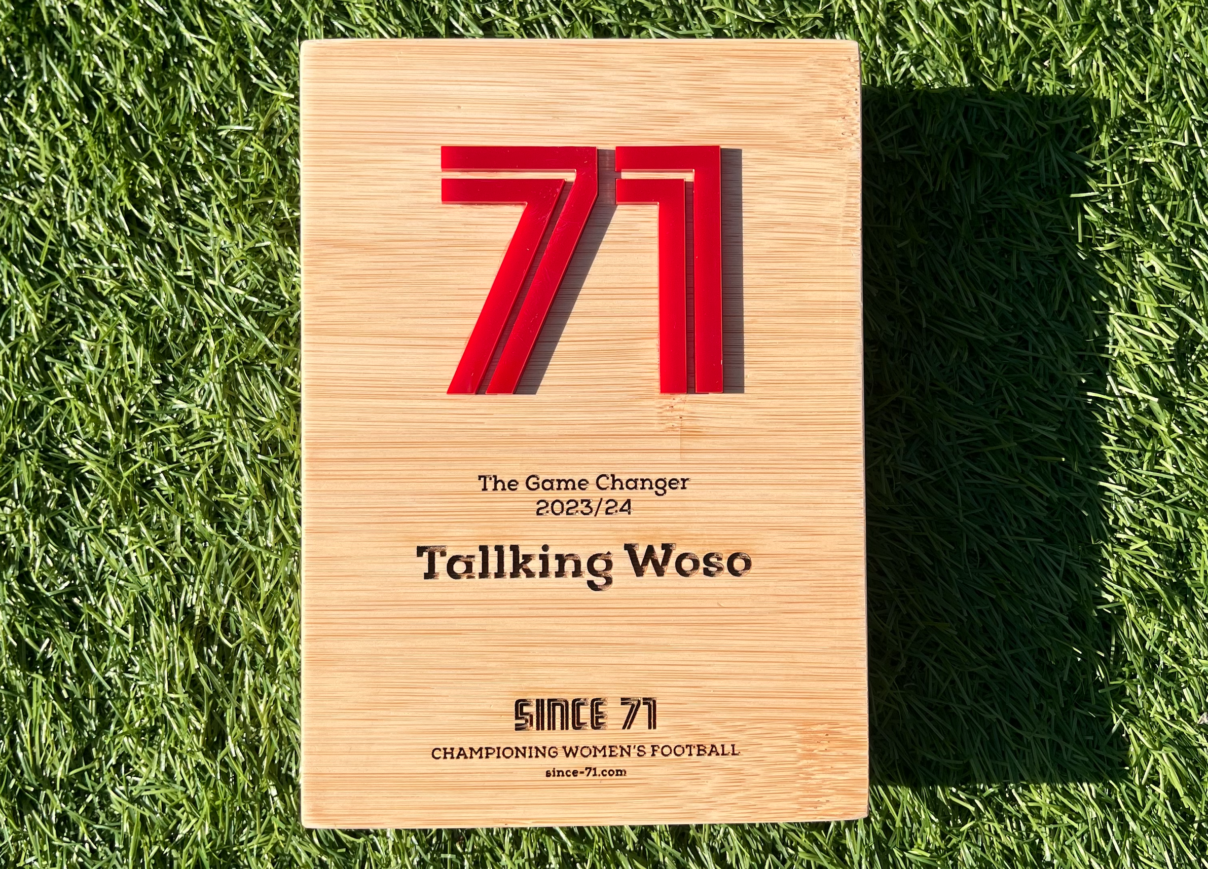 Since 71 Gamechanger Award 2023/24 Winner… Talking WoSo – Since 71